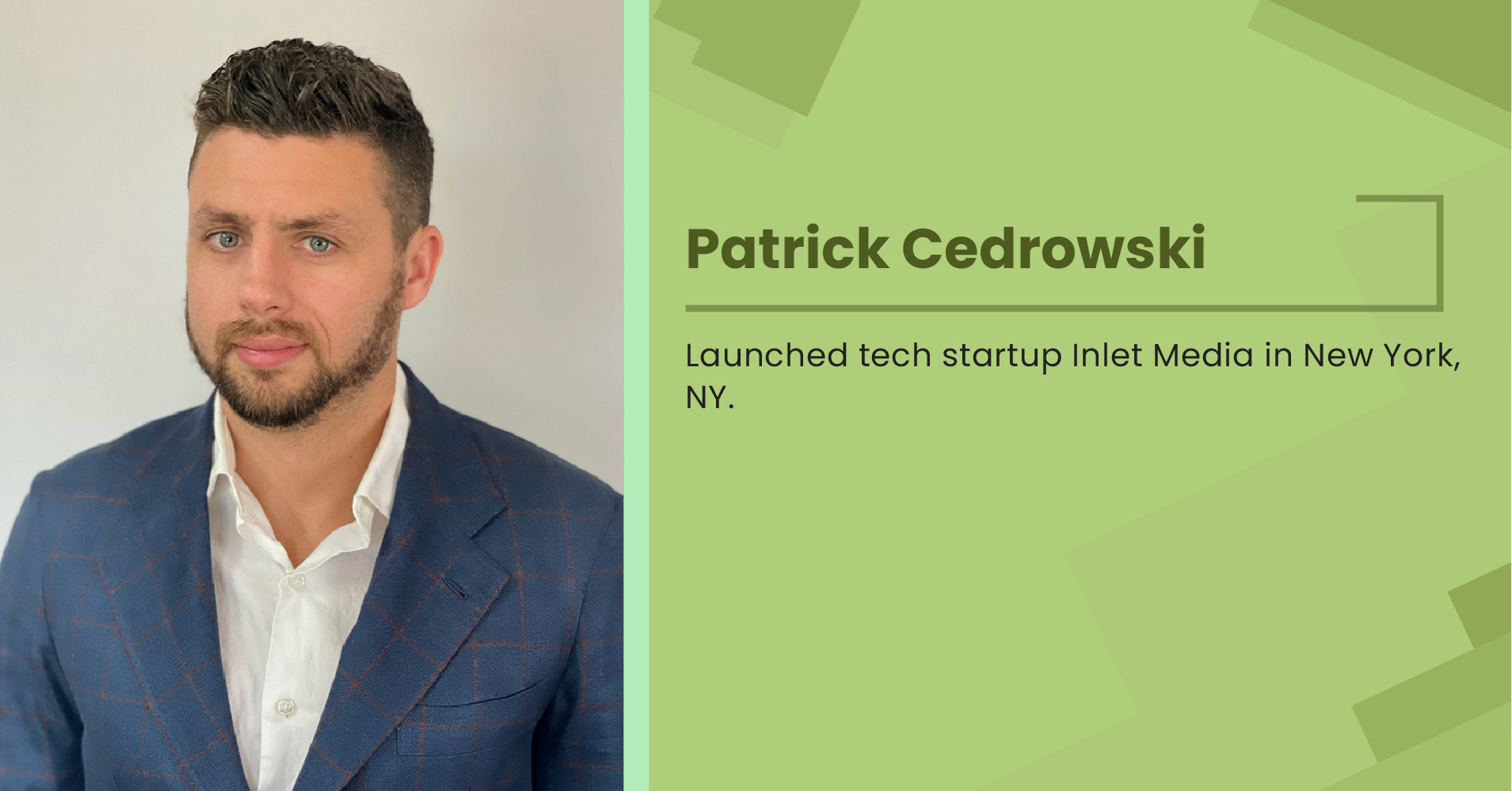Patrick Cedrowski | Chief Technology Officer | Montclair, NJ